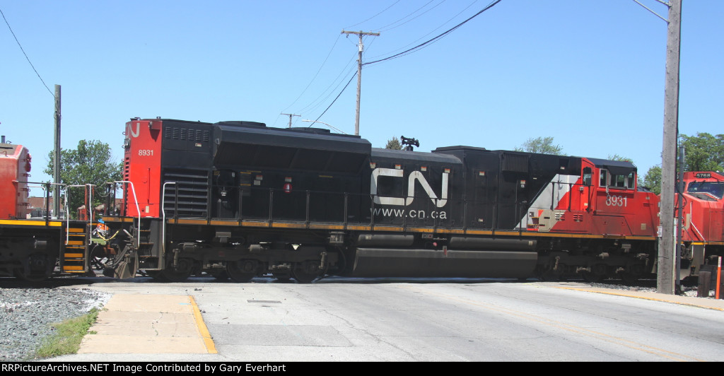 CN 8931 - Third of 7 in the lashup